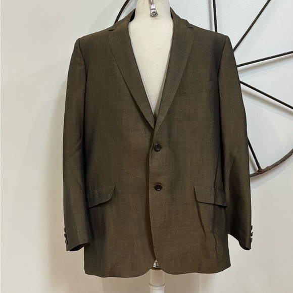 Hickey Freeman | Suits & Blazers | 968 Hickey Freeman Olive Green ...